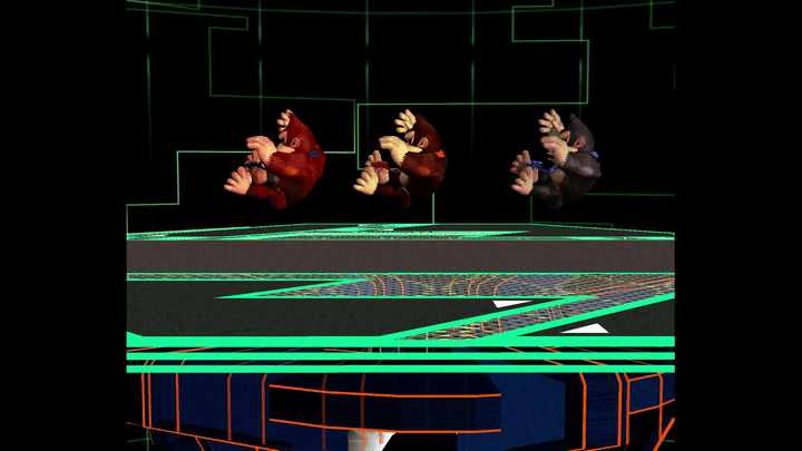 Donkey Kong Tech-Neutral - FightCore | Super Smash Bros. Melee Frame ...