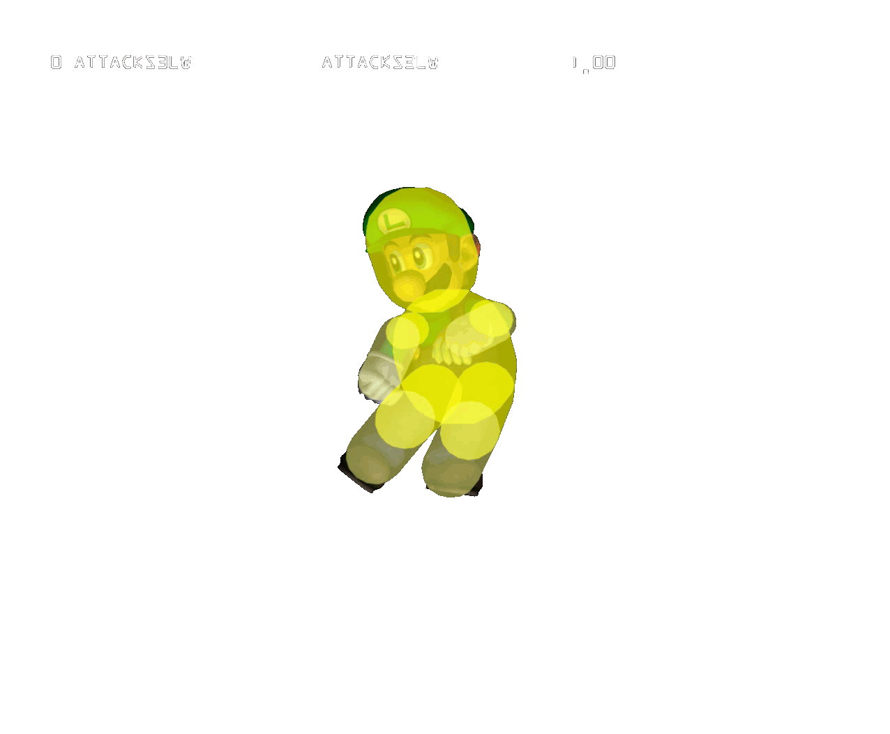 Luigi Forward Tilt (Down) - FightCore | Super Smash Bros. Melee Frame ...