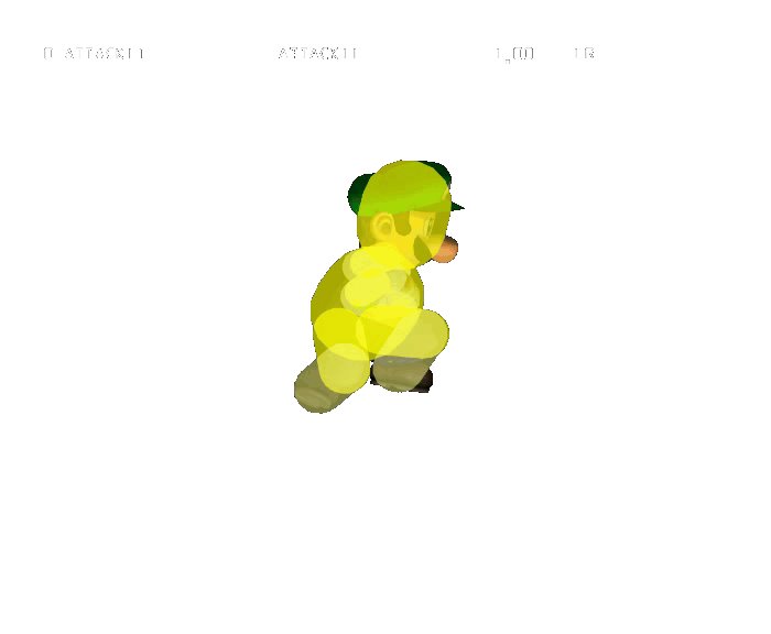 Luigi Jab 1 - FightCore | Super Smash Bros. Melee Frame Data resource