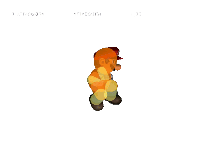 Mario Neutral Air - FightCore | Super Smash Bros. Melee Frame Data resource