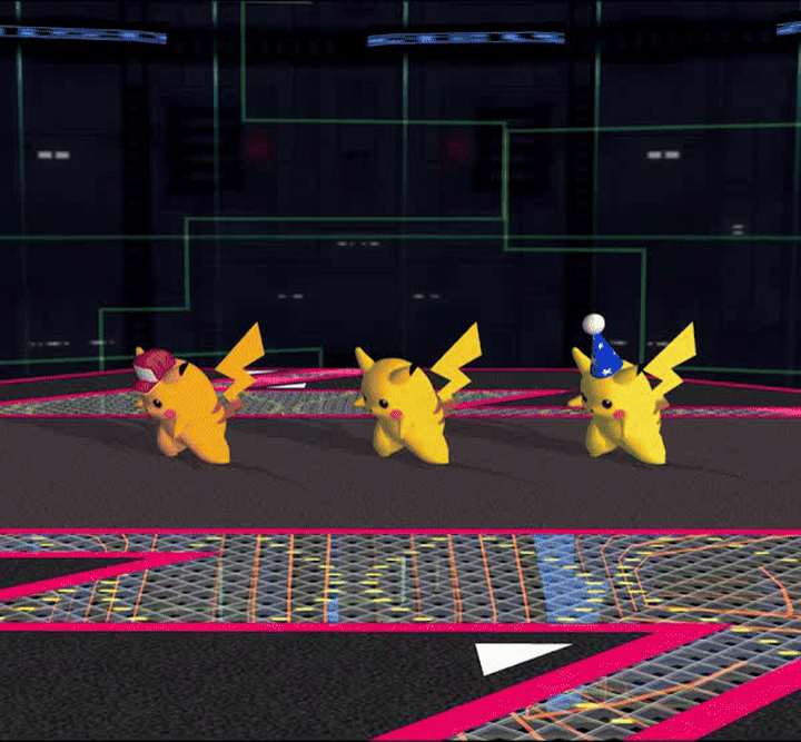 Pikachu Tech-Roll Backward - FightCore | Super Smash Bros. Melee Frame ...